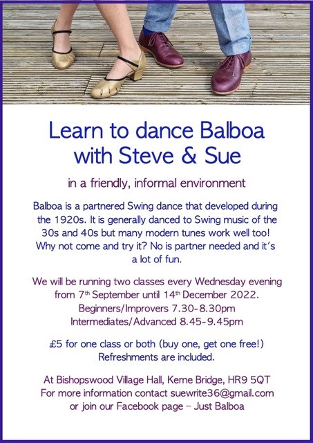 Learn to Dance Balboa with Steve and Sue - Bishopswood Village